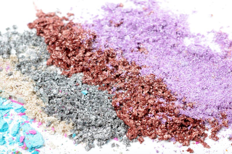 Colorful powder eyeshadow stock image. Image of color - 18423615