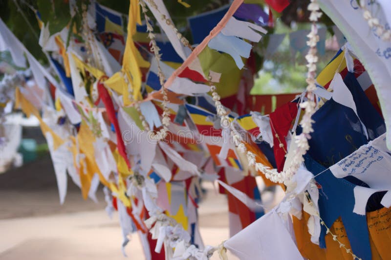 Colorful prayer flags stock photo. Image of decoration - 31967930