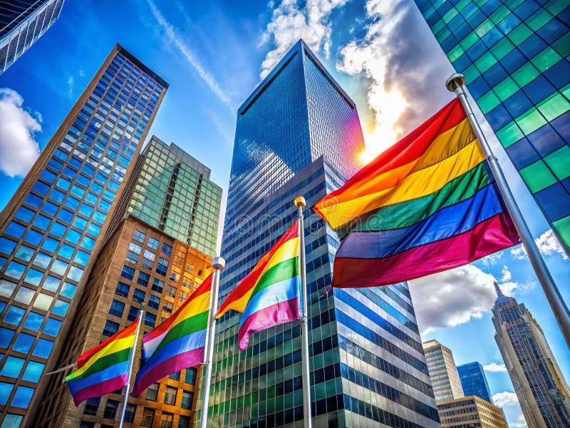 Colorful Pride Month Architectural Backdrops Customizable Templates for ...