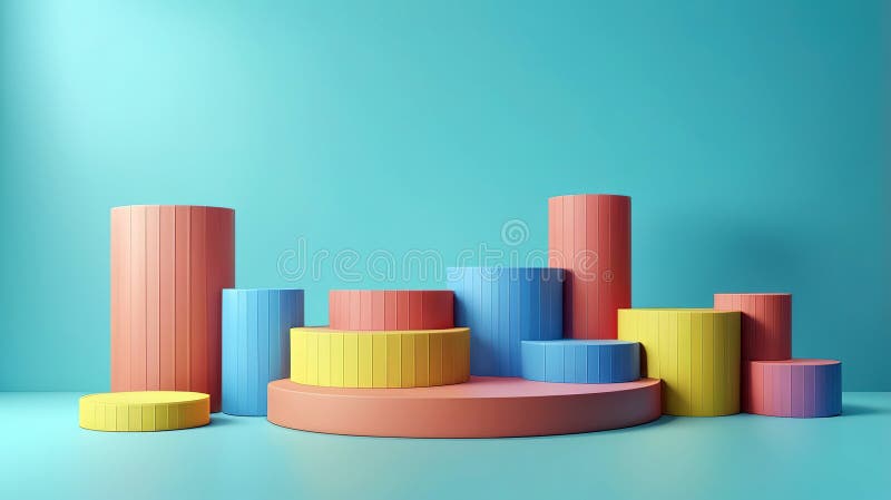 Display Podium Created with Artificial Intelligence (AI) Stock ...