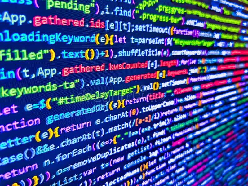 Colorful Programming Php and Html Code on a Monitor. the Concept of ... Colorful Programming Php and Html Code on a Monitor. the Concept of ...
