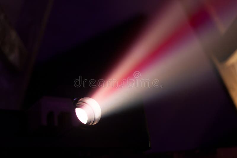 Colorful projector lights stock image. Image of video - 61400893