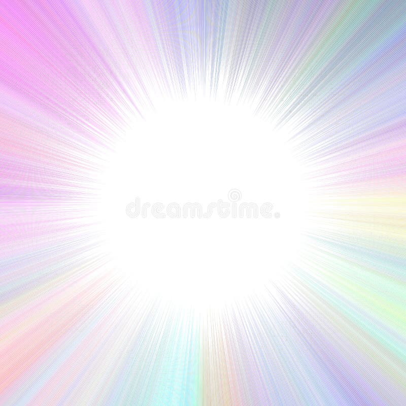 Colorful Psychedelic Abstract Starburst Background - Vector ...