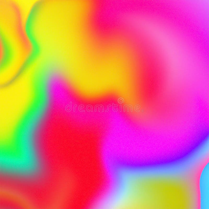 Colorful Psychedelic Colors Background Stock Illustration ...