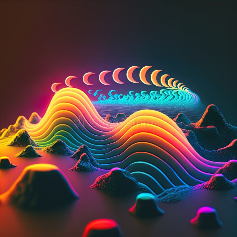 3d Waveforms Stock Illustrations – 1,077 3d Waveforms Stock ...