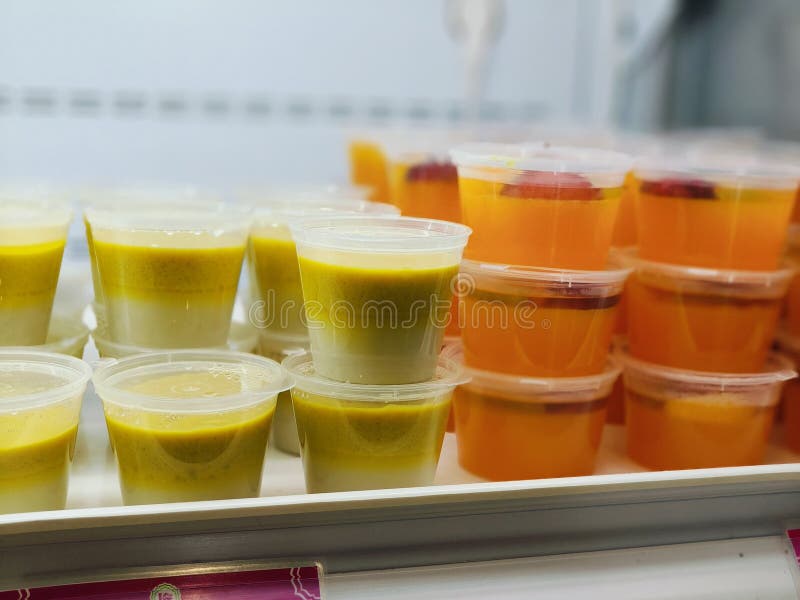 Colorful Pudding stock image. Image of horizontal, treats - 355336033