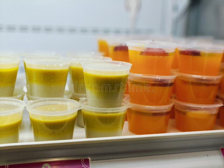 Colorful Pudding stock image. Image of horizontal, treats - 355336033