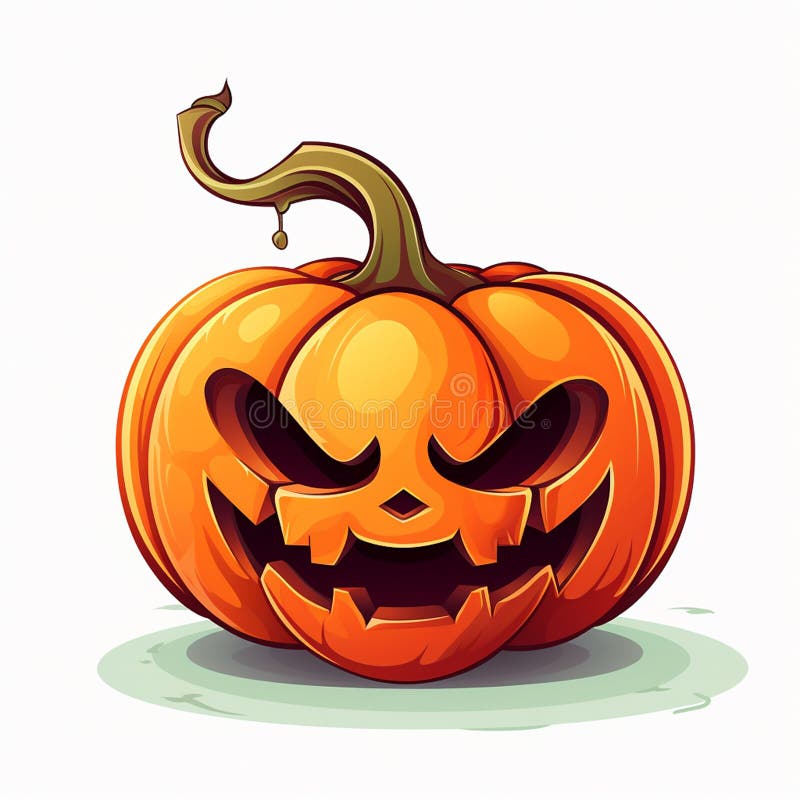 Colorful Pumpkin Background Illustration Stock Illustration ...