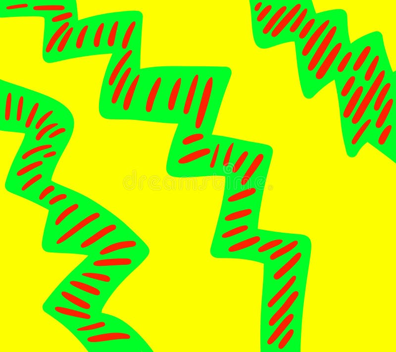 A Colorful Punchy Vibrant Card Stock Illustration - Illustration of ...