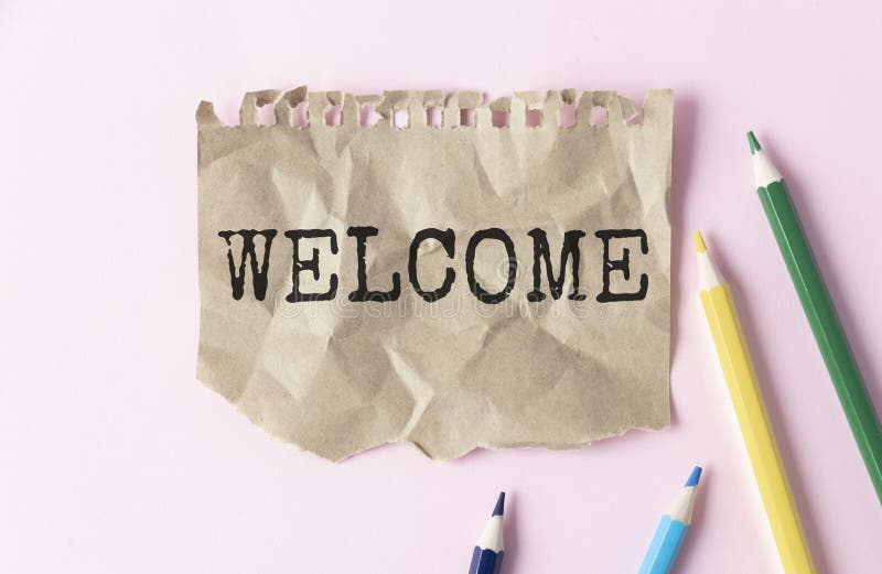 Welcome Board Sticky Notes Stock Photos - Free & Royalty-Free Stock ...