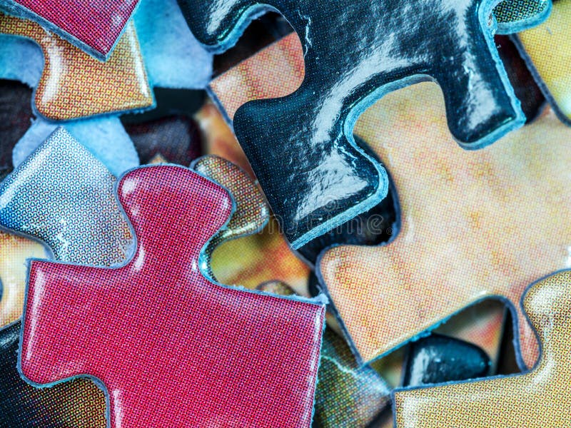 Colorful puzzle pieces stock image. Image of puzzle, pieces - 66776161