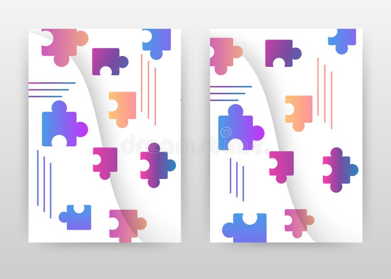 Puzzle Report Cover Template Stock Illustrations – 225 Puzzle Report ...