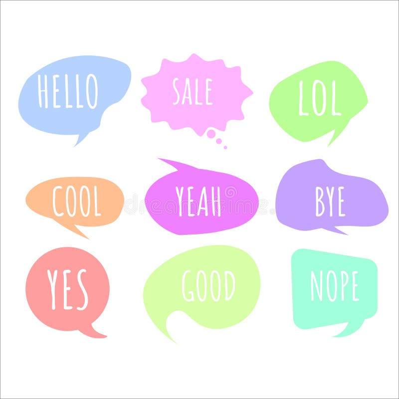 Questions Comments Stock Illustrations – 436 Questions Comments Stock ...