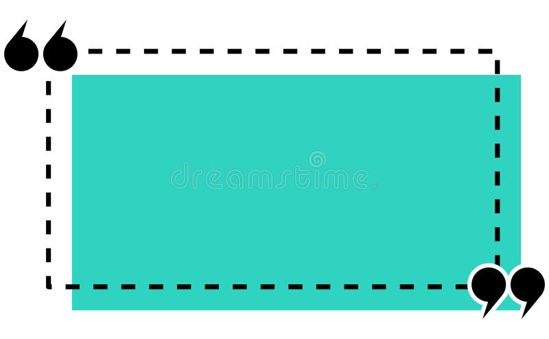 Colorful Quote Frames. Speech Bubbles with Quotation Marks. Blank Text ...