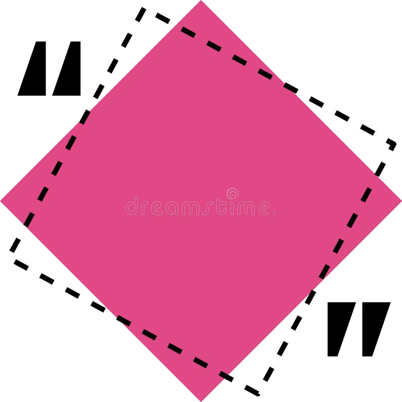 Colorful Quote Frames. Speech Bubbles with Quotation Marks. Blank Text ...