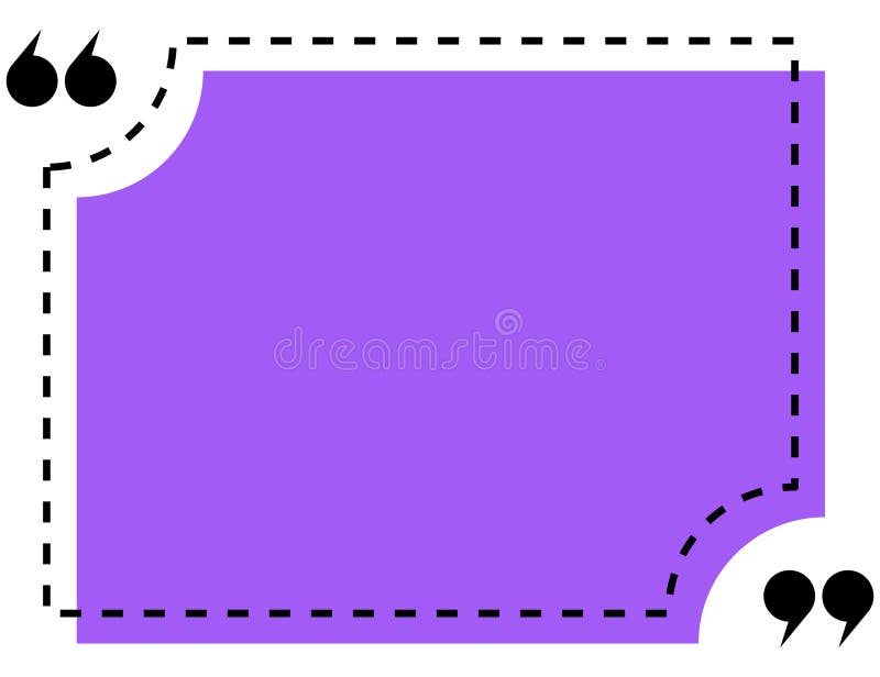 Colorful Quote Frames. Speech Bubbles with Quotation Marks. Blank Text ...