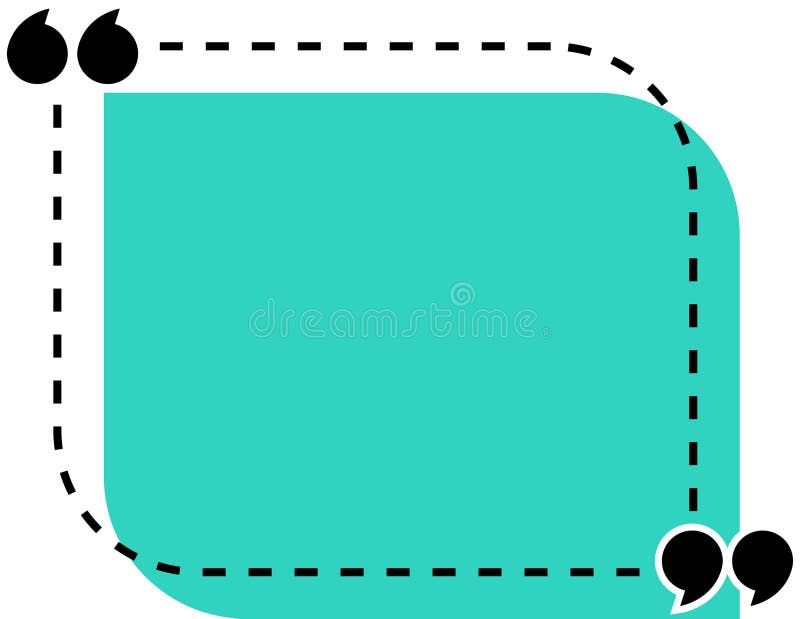 Colorful Quote Frames. Speech Bubbles with Quotation Marks. Blank Text ...