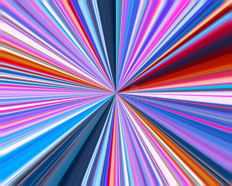 Colorful Radial Explosion Background Image Stock Illustration ...