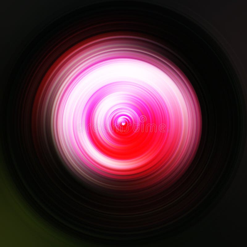 Colorful Radial Motion Effect. Abstract Rounded Background. Color ...