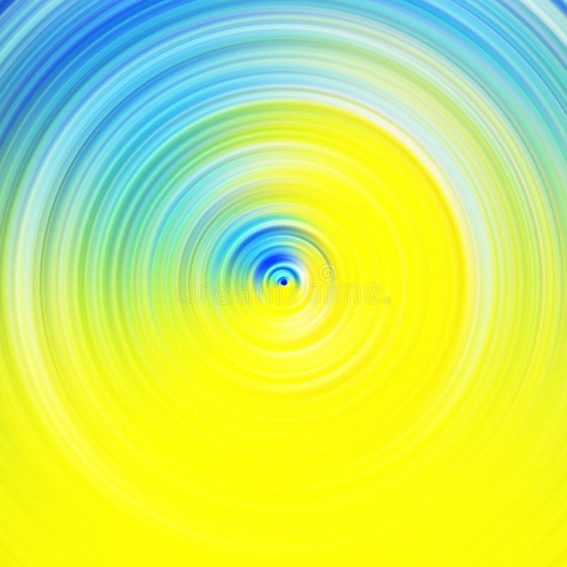 Colorful Radial Motion Effect. Abstract Rounded Background. Color ...