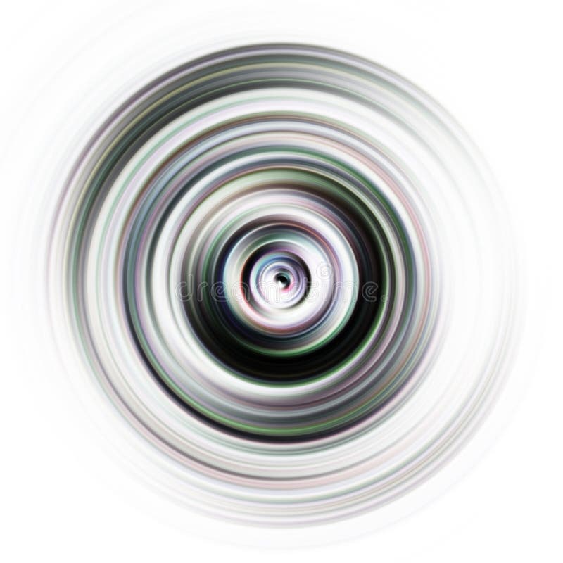 Colorful Radial Motion Effect. Abstract Rounded Background. Color ...