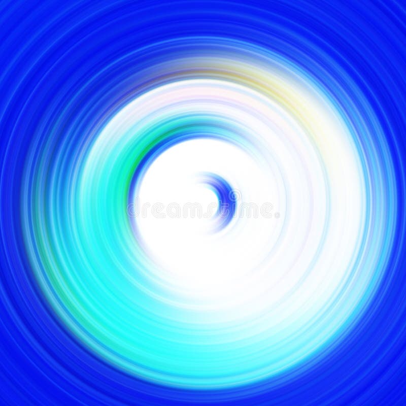 Colorful Radial Motion Effect. Abstract Rounded Background. Color ...