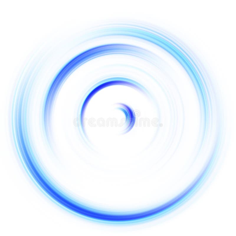 Colorful Radial Motion Effect. Abstract Rounded Background. Color ...