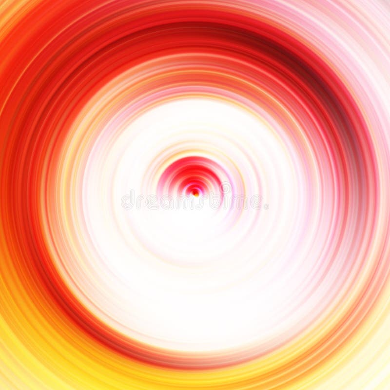 Colorful Radial Motion Effect. Abstract Rounded Background. Color ...