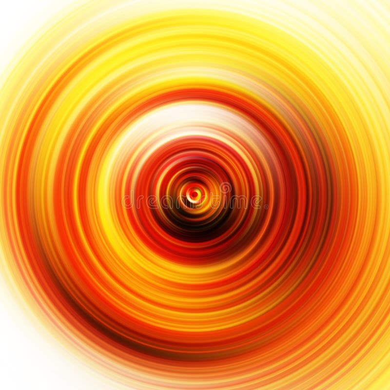 Colorful Radial Motion Effect. Abstract Rounded Background. Color ...
