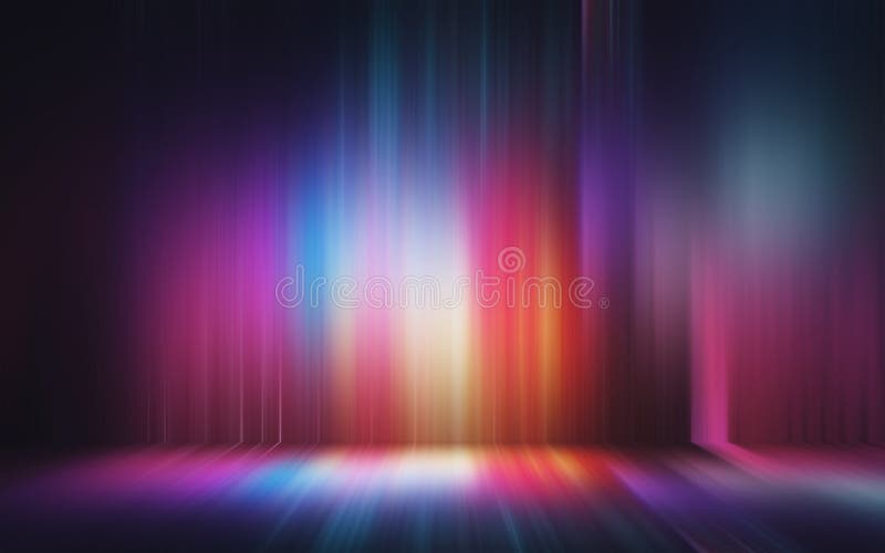 Abstract Light Effect Texture Rainbow Wallpaper 3D Rendering Stock ...