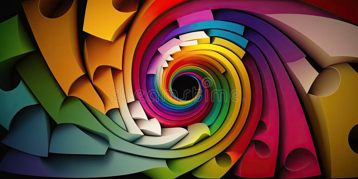 Recursive Spiral Texture Pattern Stock Illustrations – 64 Recursive ...