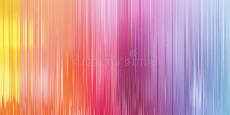A Colorful, Rainbow-colored Stripe of Paint is Shown Stock Illustration ...