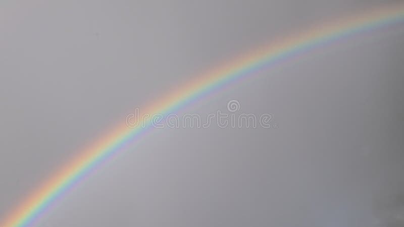 RAinbow on a dark grey sky stock image. Image of tree - 239134831