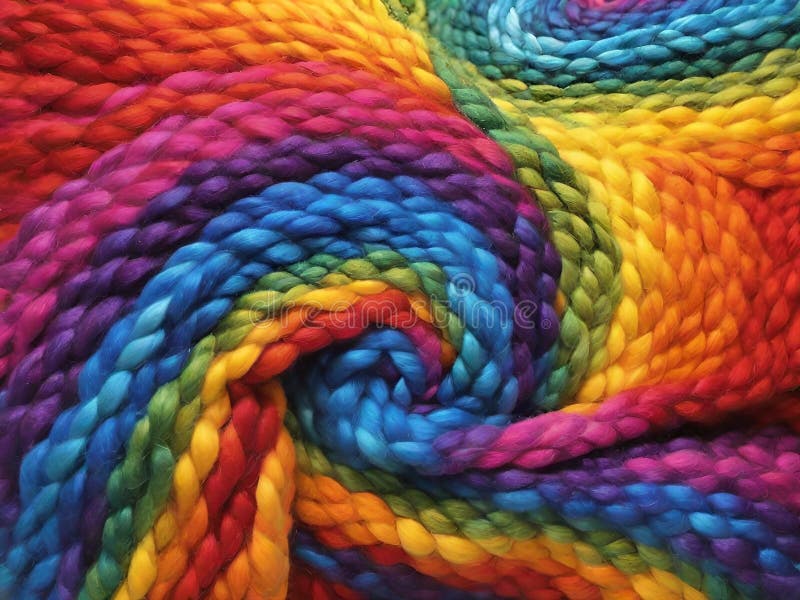 Rainbow fabric stock illustration. Illustration of burlap - 33316512