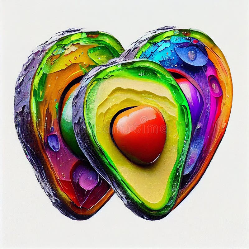 Colors Avocado Stock Illustrations – 1,011 Colors Avocado Stock ...