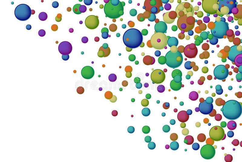 Many Colored Balls Abstract Background Stock Illustrations – 510 Many ...