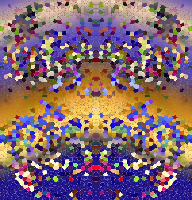 Colorful Rainbow Mosaic Gradient Abstract Background. Multicolored ...