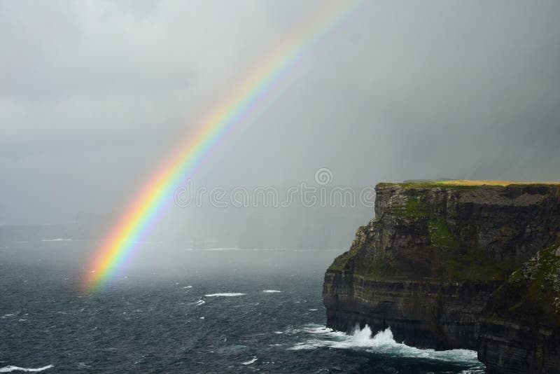 Cliffs Moher Rainbow Stock Photos - Free & Royalty-Free Stock Photos ...