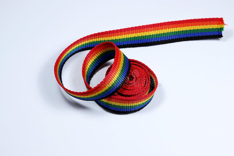 Colorful and rainbow rope stock image. Image of green - 100718343