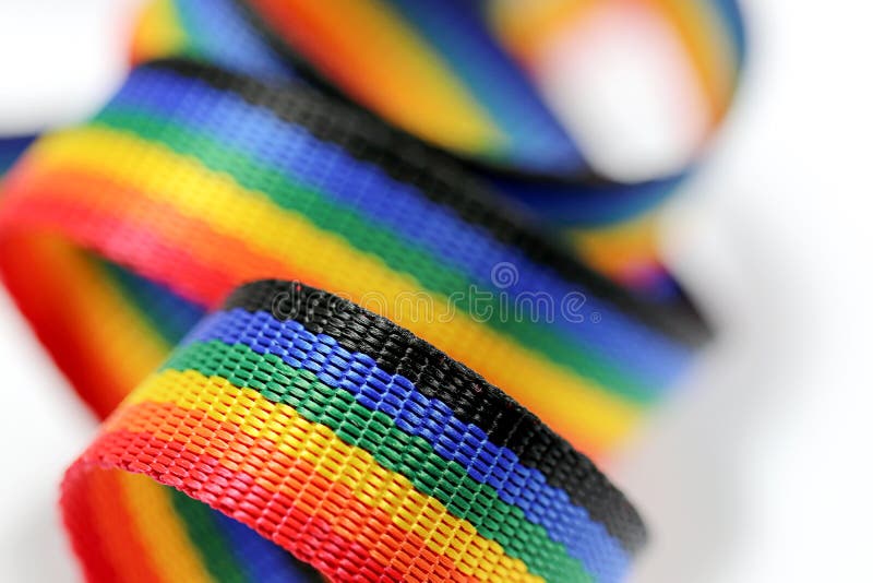 Colorful and rainbow rope stock image. Image of orange - 100718691