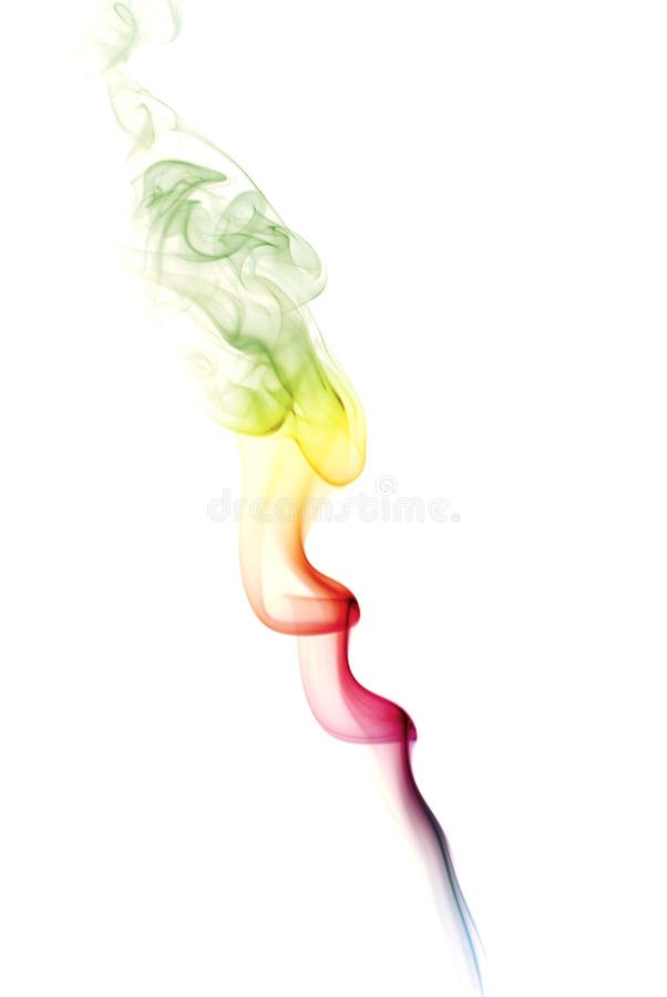 Colorful Rainbow Smoke stock photo. Image of contamination - 6509606