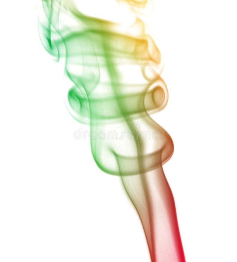 Colorful Rainbow Smoke. stock image. Image of smoke - 167120537