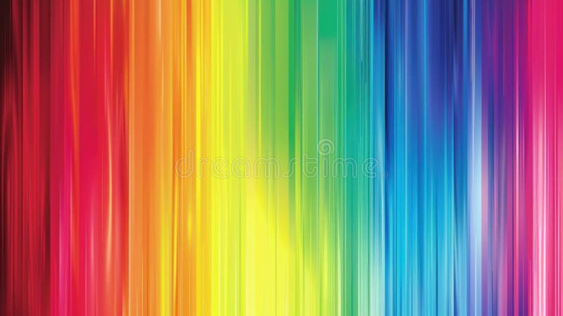 A Colorful Rainbow Stripe with a Rainbow Background Stock Illustration - Illustration of texture ...