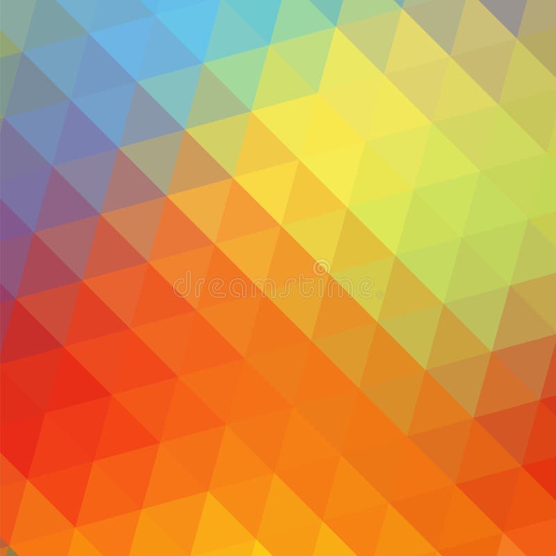 Vector Abstract Polygon Background with a Triangle Pattern in Multi ...