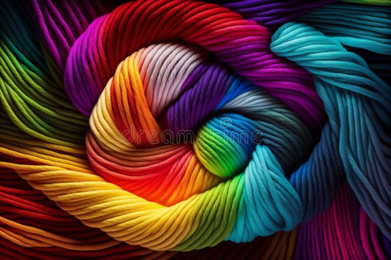 Rainbow Crochet Stock Illustrations – 871 Rainbow Crochet Stock ...