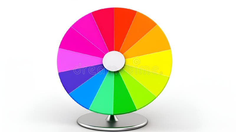 Rainbow Wheel stock vector. Illustration of dream, multicolor - 101582461