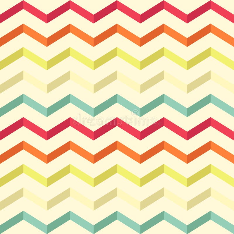 Colorful Rainbow White Vintage Geometric Pattern Stock Vector ...