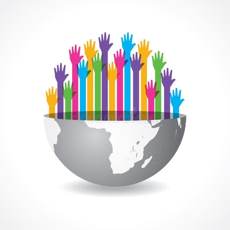 Half Earth Space Night View Stock Vector - Illustration of earth ...