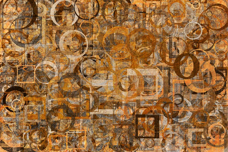 Colorful random shapes stock illustration. Illustration of border ...