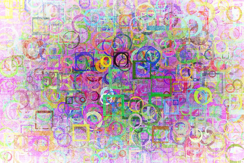 Colorful random shapes stock illustration. Illustration of design ... Colorful random shapes stock illustration. Illustration of design ...